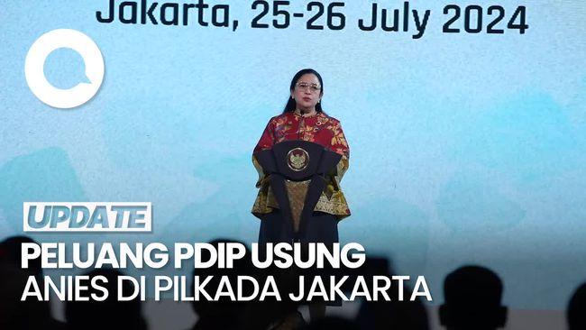 Puan: Peluang PDIP Usung Anies di Pilkada Jakarta Sudah di Atas 50%