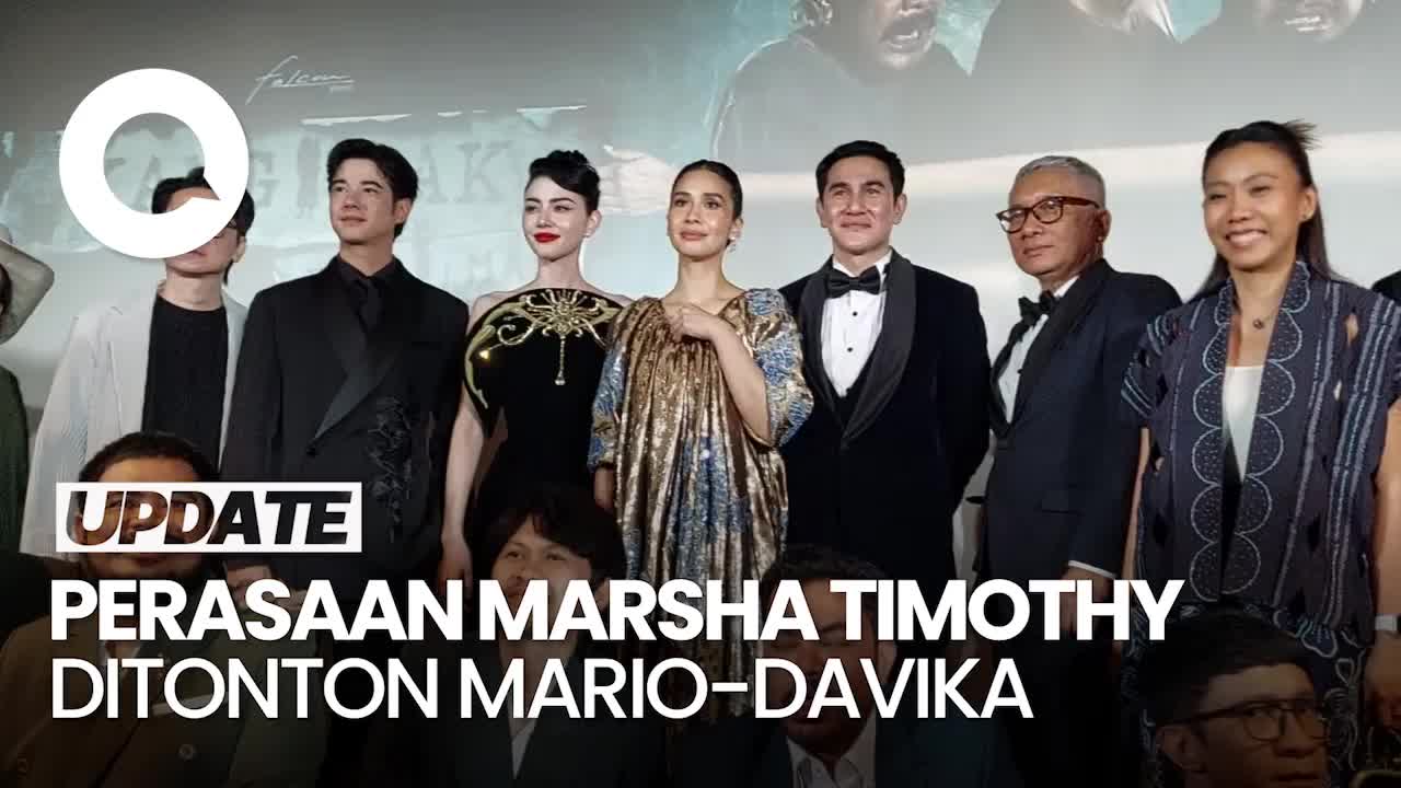 Marsha Timothy Nervous Banget Film 'Kang Mak' Ditonton Mario Maurer-Davika