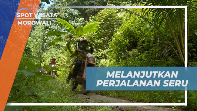 Melanjutkan Petualangan Naik Motor Trail Menuju Air Terjun Sampala, Morowali