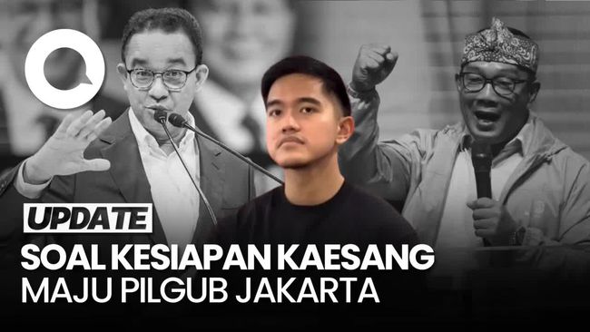 Kalau Masyarakat Minta, Kaesang Siap Maju Pilgub Jakarta Lawan Anies-RK