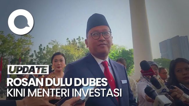 Rosan Roeslani: Dari Dubes-Wamen-Ketua TKN, Kini Menteri Investasi