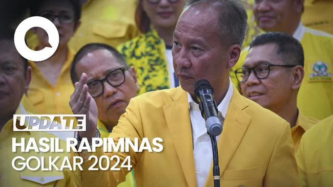 Hasil Rapimnas Golkar: Terima Pengunduran Diri Airlangga-Plt Ketum ... Hasil Rapimnas Golkar: Terima Pengunduran Diri Airlangga-Plt Ketum ...