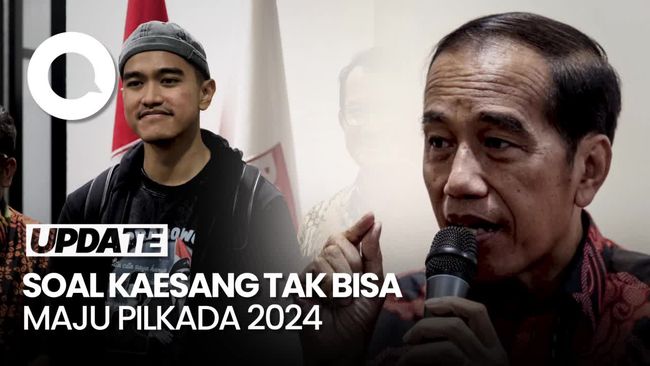 Jokowi Respons soal Kaesang Tak Bisa Maju Pilgub Seusai RUU Pilkada Batal