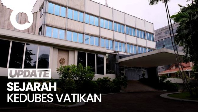 Mengenal Sejarah Kedubes Vatikan, Tempat Paus Fransiskus Menginap