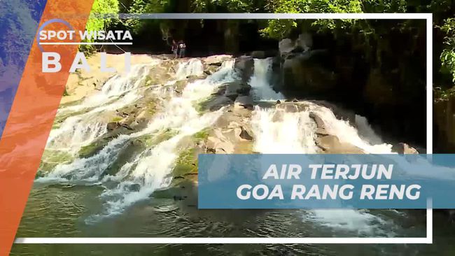 Menempuh 20 Menit Perjalanan Menuju Air Terjun Goa Rang Reng Bali