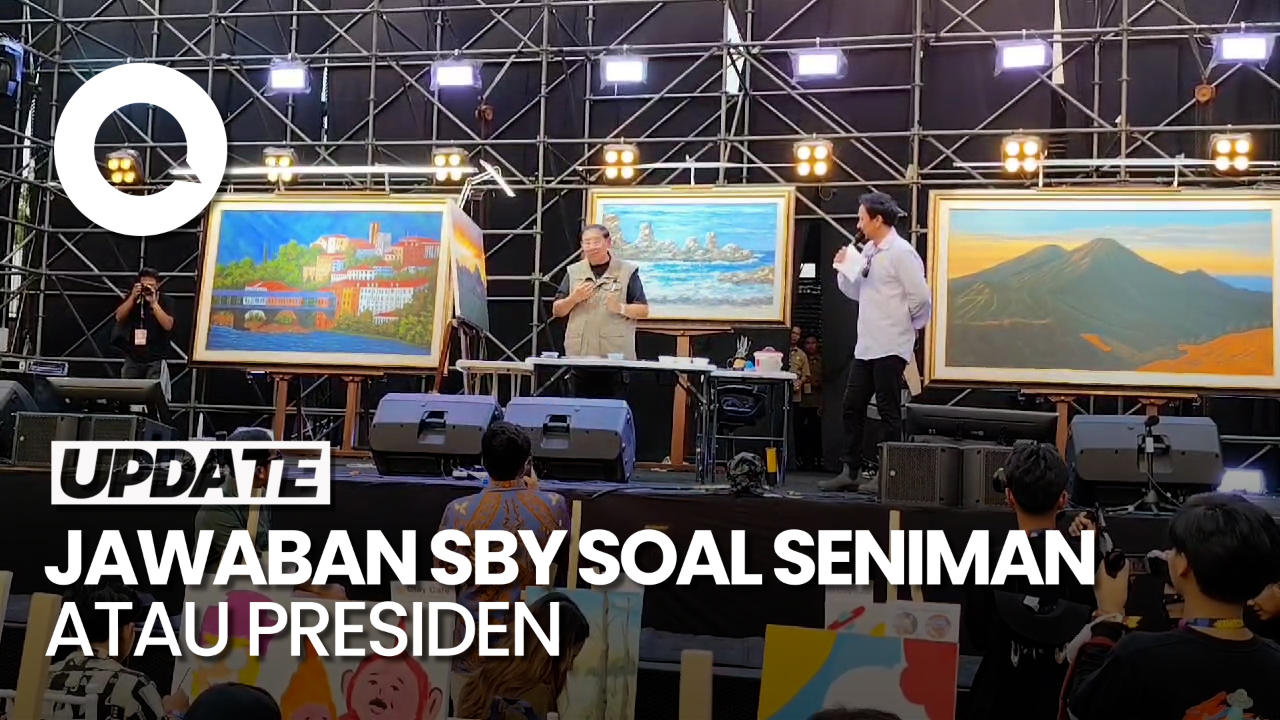 Saat SBY Ditanya Lebih Seru Jadi Seniman atau Presiden