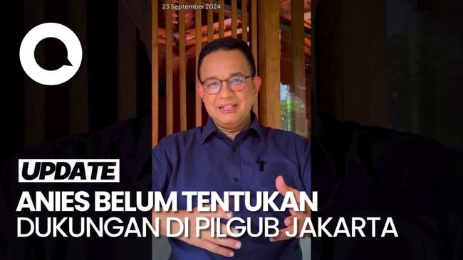 Pesan Anies ke 'Anak Abah' di Pilgub Jakarta: Jangan Buru-buru