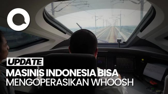 Video: Sudah Ada 8 Masinis Indonesia yang Bisa Mengoperasikan Whoosh