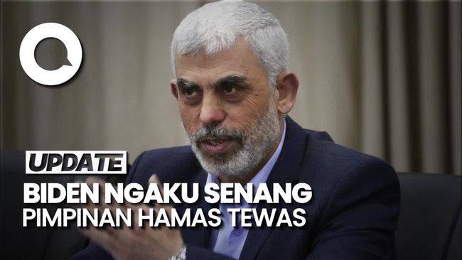 Video Biden soal Pimpinan Hamas Yahya Sinwar Tewas: Hari yang Baik Bagi ... Video Biden soal Pimpinan Hamas Yahya Sinwar Tewas: Hari yang Baik Bagi ...