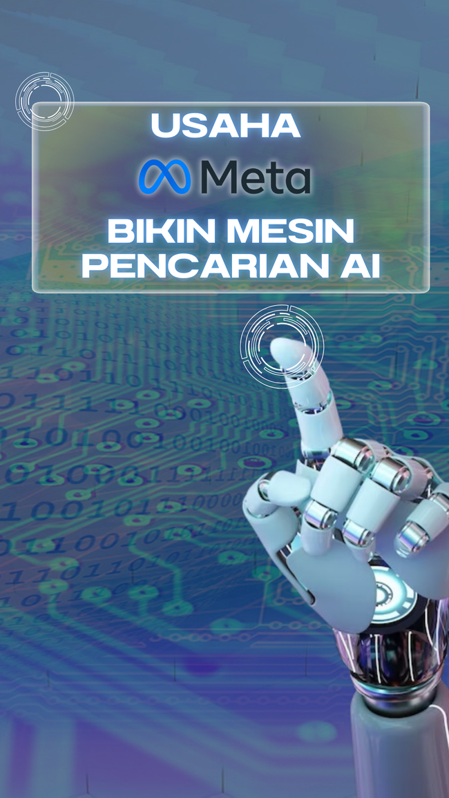 Video: Meta Kembangkan Mesin Pencarian AI Pesaing Google