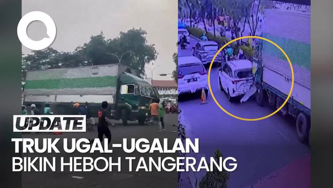 Video: Fakta Seputar Truk Ugal-ugalan Tabrak Sejumlah Pengendara di Tangerang