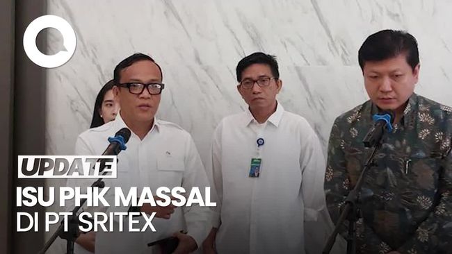 Video: Wamenaker Panggil Bos PT Sritex Terkait Isu PHK Massal