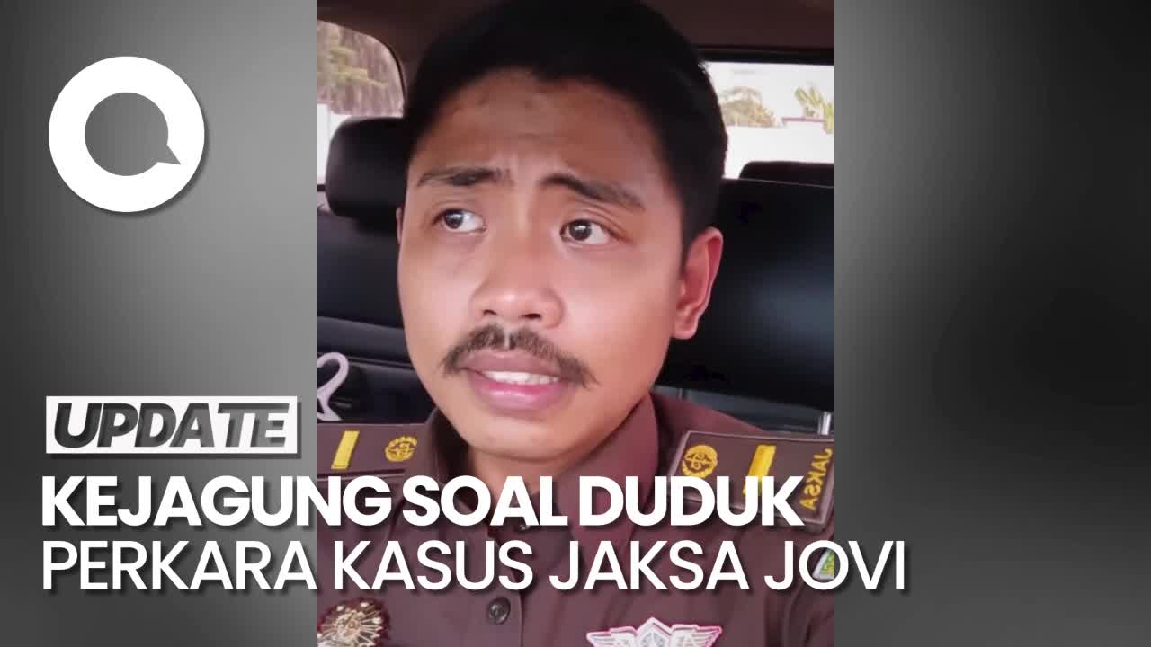 Video: Penjelasan Kejagung soal Duduk Perkara Jaksa Jovi Jadi Terdakwa