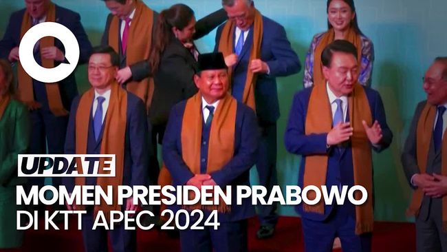Video: Gaya Presiden Prabowo Foto Bareng Pemimpin Negara di KTT APEC 2024