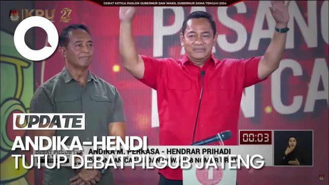 Video Tutup Debat, Hendi Singgung 'Mentalitet Korea' Bambang Pacul