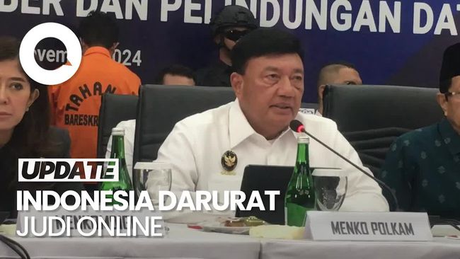 Video Menko Polkam: 80 Ribu Pemain Judol Adalah Anak Usia di Bawah 10 Tahun