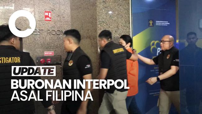 Video: Tampang Buronan Filipina yang Diamankan Polri-Imigrasi