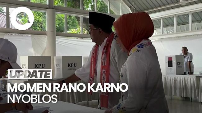 Video Rano Karno 'Si Doel' Seusai Nyoblos: Alhamdulillah Nggak Berasa