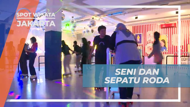 Bermain Sepatu Roda Seru di Moja Museum, Jakarta