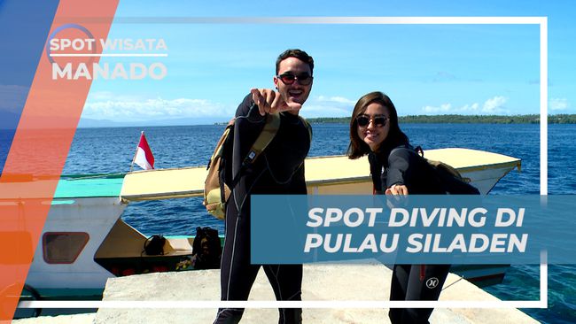 Menyelam di Spot Diving Terbaik di Pulau Siladen, Manado