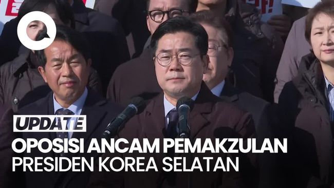 Video: Oposisi Desak Presiden Korsel Mundur, Ancam Pemakzulan Video: Oposisi Desak Presiden Korsel Mundur, Ancam Pemakzulan