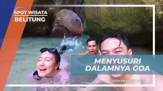 Menjelajahi Keindahan Dalam Goa Tanjung Klayang Belitung