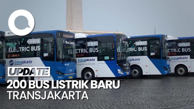 Video: TransJ Punya 200 Unit BRT Listrik Baru, Diklaim Setara Tanam 1,5 Juta Pohon