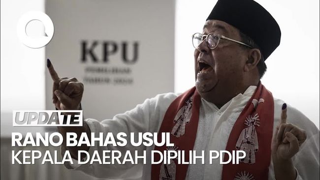 Video Rano Karno Tanggapi Usul Prabowo soal Kepala Daerah Dipilih DPRD