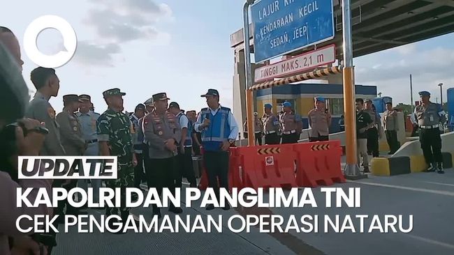 Video: Kapolri dan Panglima TNI Cek Tol Fungsional Klaten-Prambanan