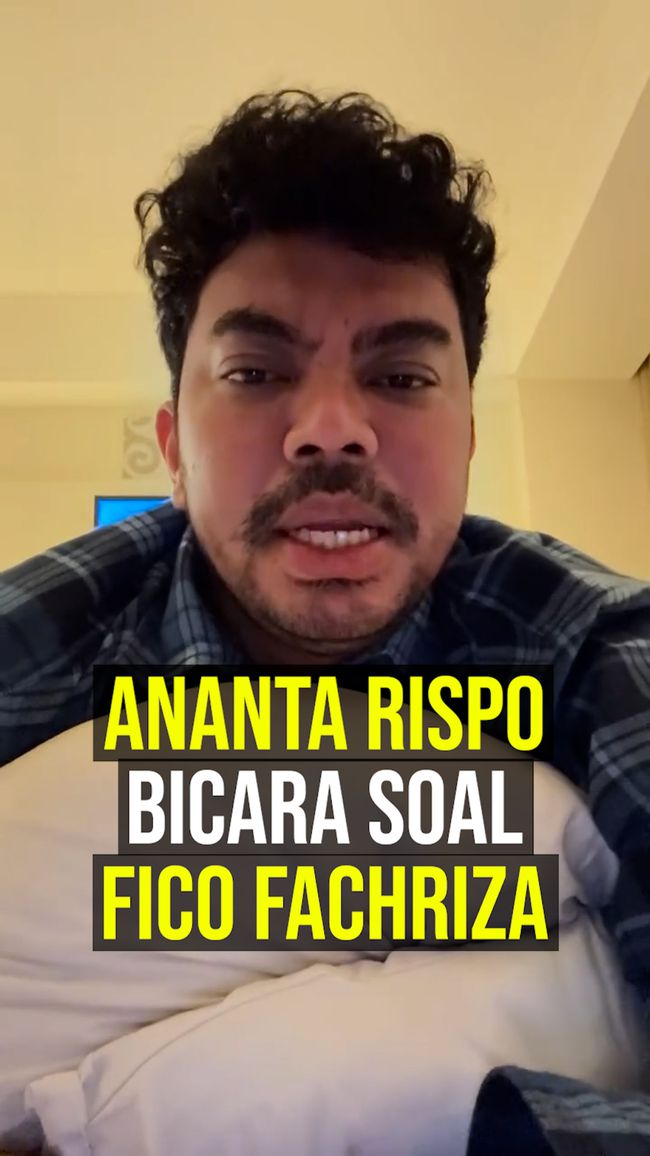 Video: Pernyataan Ananta Rispo soal Fico Fachriza Pinjam Uang ke Rekan ...