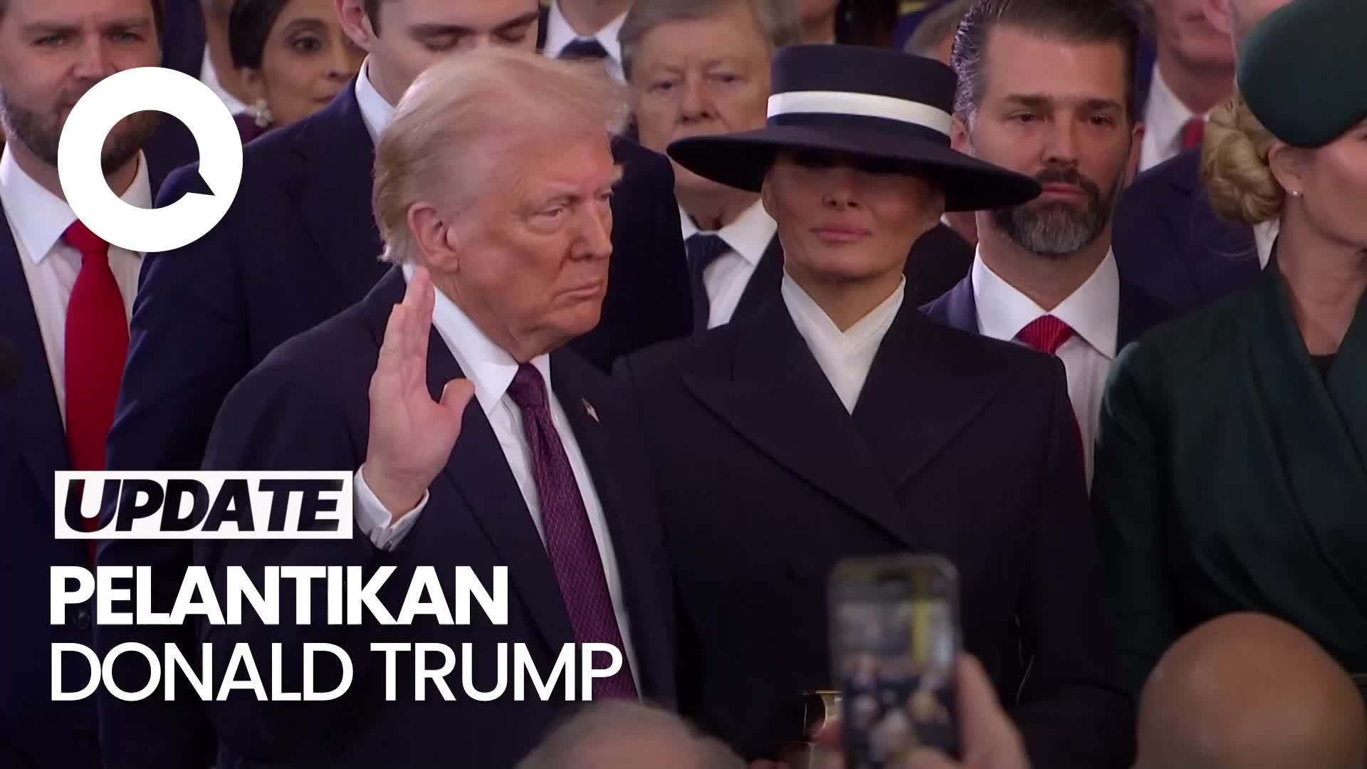 Video: Donald Trump Resmi Dilantik sebagai Presiden ke-47 AS