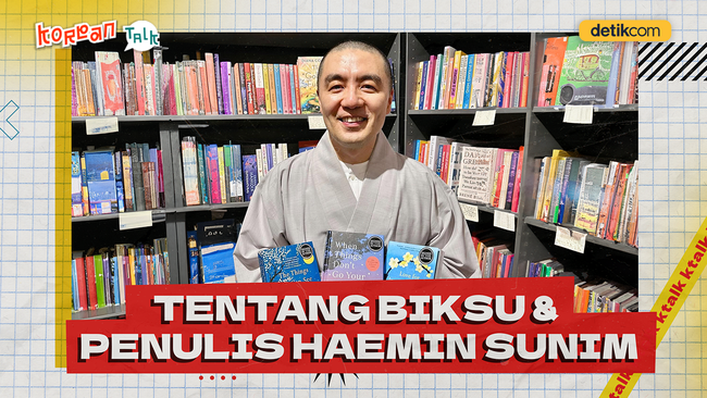 Video K-Talk: Perjalanan Haemin Sunim dari Biksu Menjadi Penulis Buku