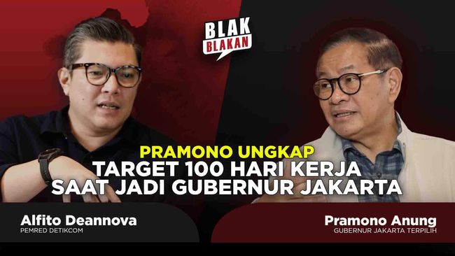 Pramono Ungkap Target 100 Hari Kerja Saat Jadi Gubernur Jakarta