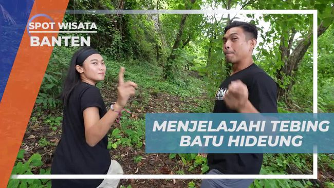 Menjelajahi Keindahan Tebing Batu Hideung di Banten