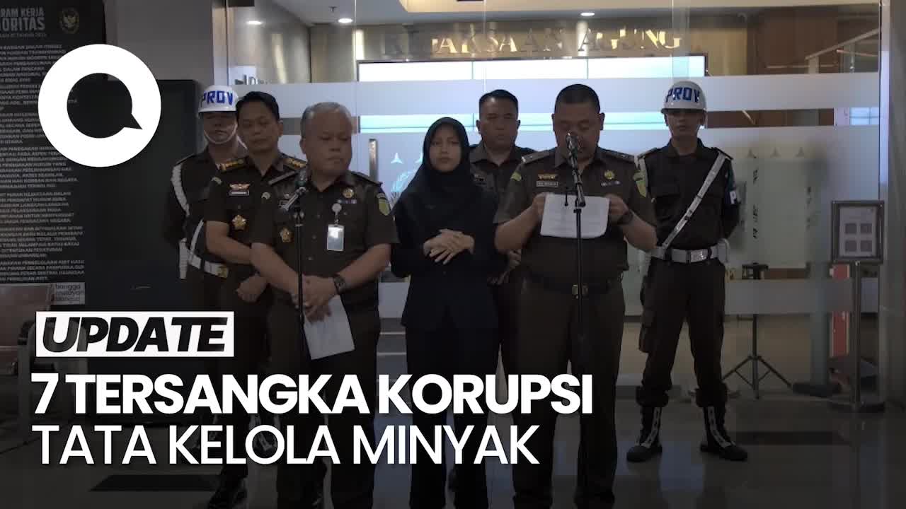 Video: Kejagung Tetapkan 7 Tersangka Korupsi Tata Kelola Minyak Mentah