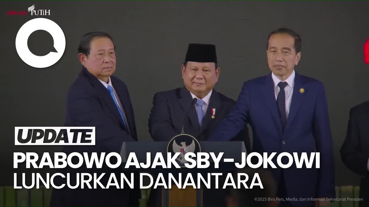 Video: Prabowo Luncurkan Danantara, SBY-Jokowi Penasihatnya
