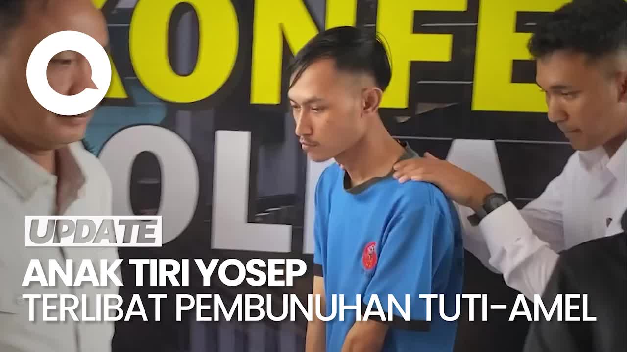 Video: Tampang Anak Tiri Yosep yang Terlibat Pembunuhan Tuti-Amel