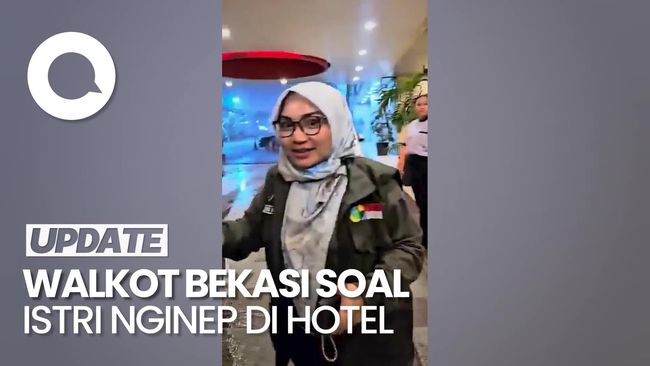 Video: Kata Walkot Bekasi Soal Viral Istri Ngungsi ke Hotel Saat Banjir