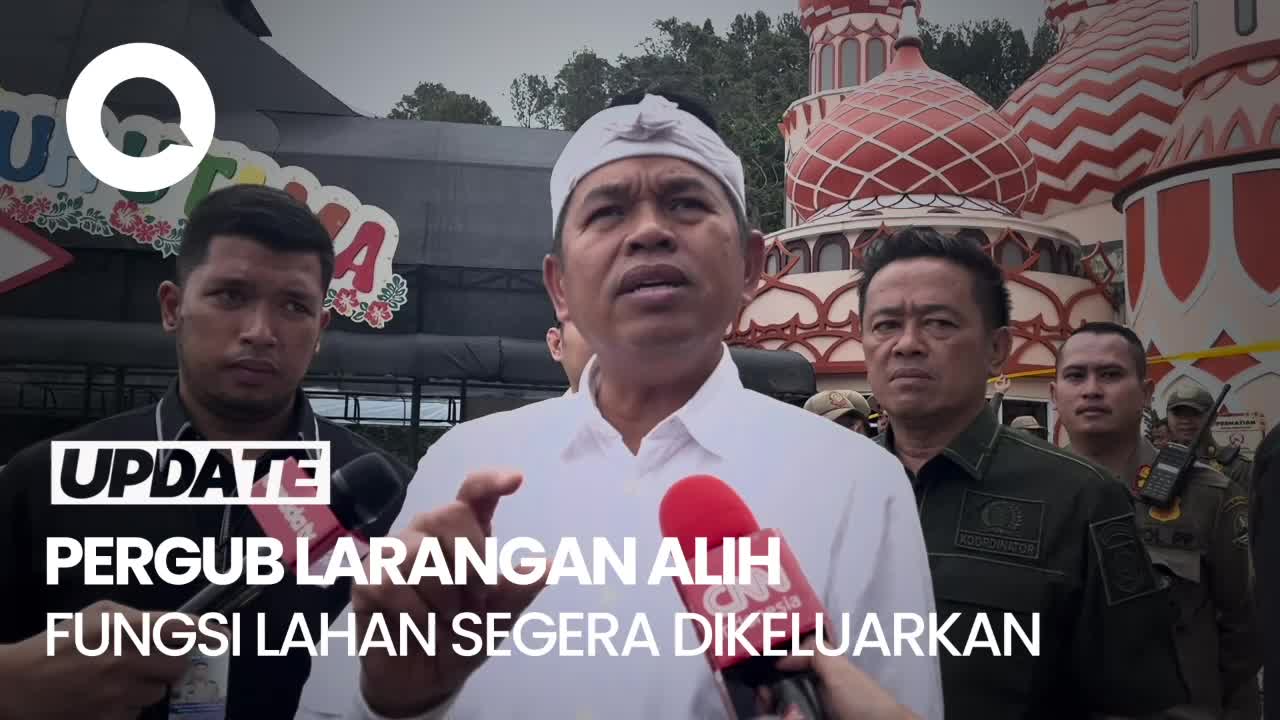Video: Dedi Mulyadi Akan Keluarkan Pergub soal Larangan Alih Fungsi Lahan