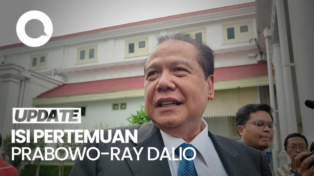 Video Chairul Tanjung Ungkap Isi Pertemuan Prabowo-Ray Dalio di Istana
