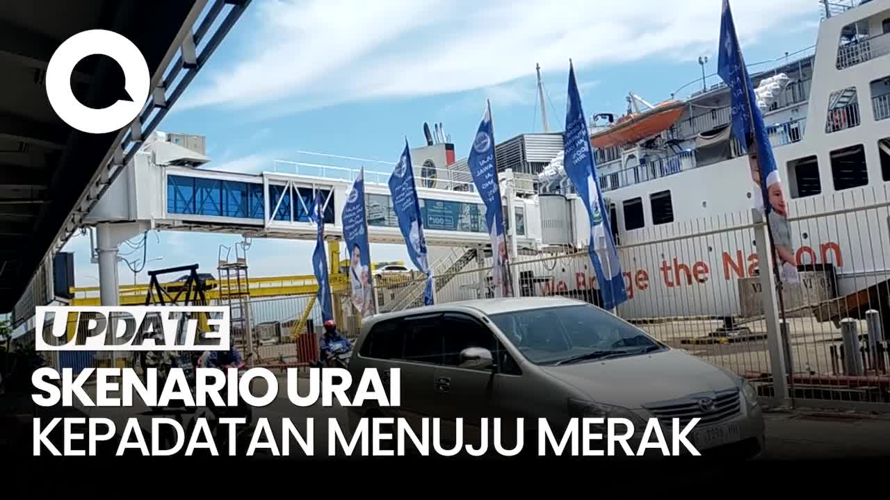 Video Skenario Kakorlantas Urai Kepadatan Menuju Pelabuhan Merak