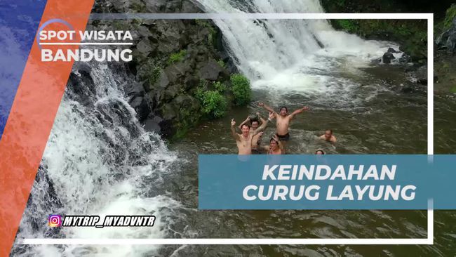 Mengagumi Keindahan Alam Curug Layung, Bandung