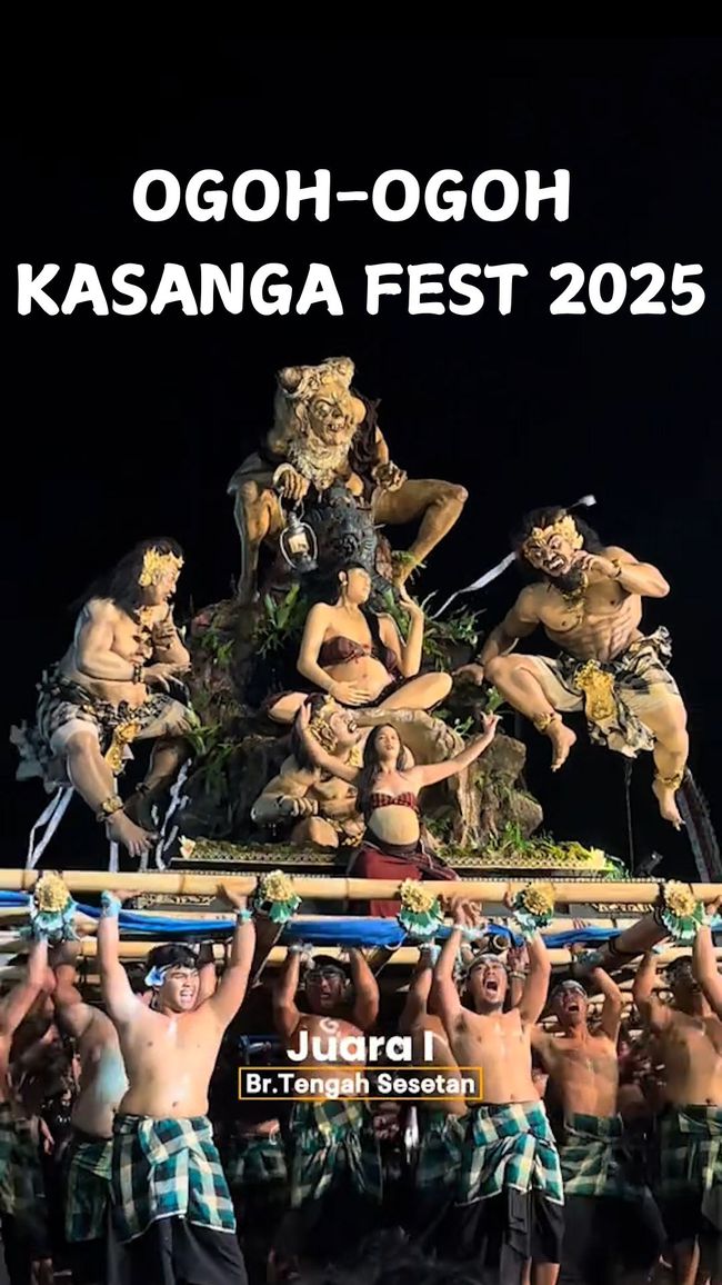 Video: Pemenang Parade Ogoh-ogoh Terbaik di Kasanga Festival 2025