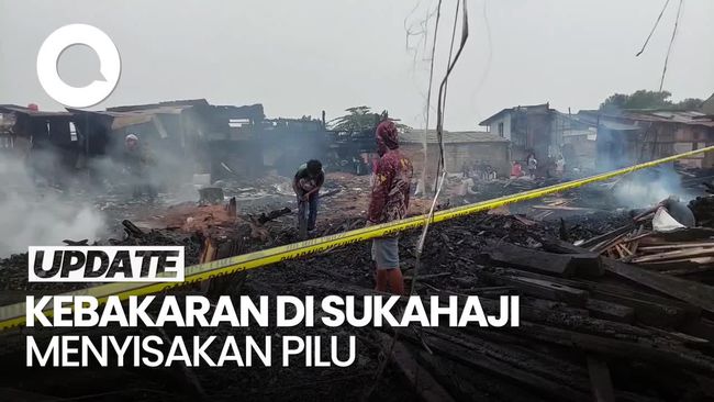 Video: Kebakaran Sukahaji Bandung, Pedagang Kayu Ada yang Rugi Sampai Rp 150 Juta
