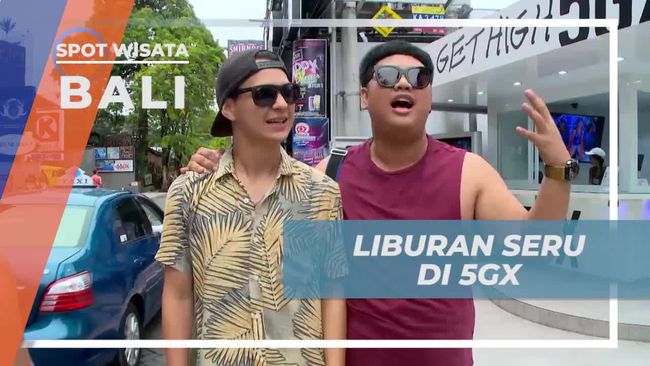 Mencoba Wahana Ekstrem 5GX yang Menantang di Kuta, Bali
