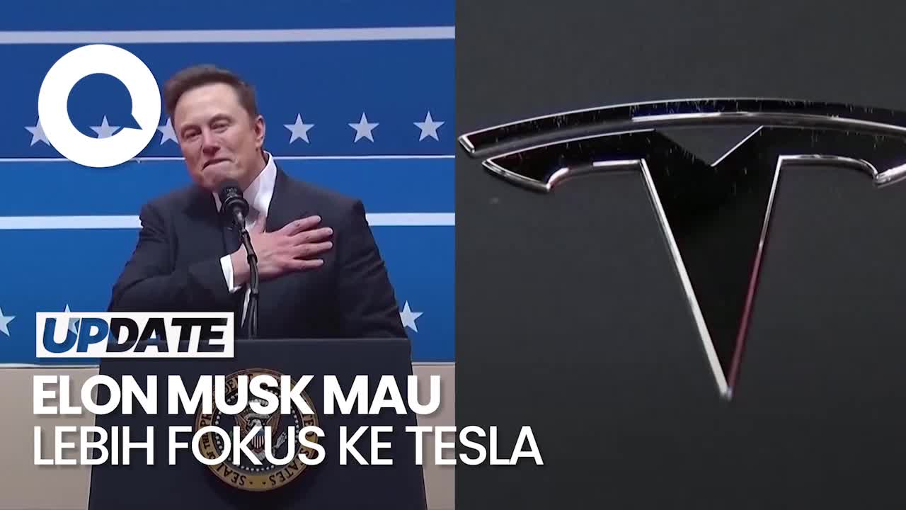 Video Elon Musk Alihkan Lagi Fokusnya ke Tesla Dibanding DOGE, Ada Apa?