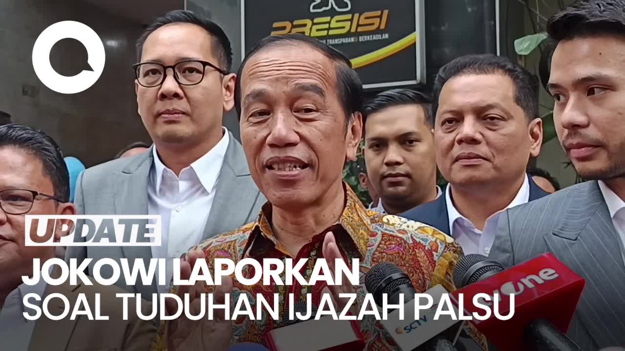 Video Jokowi soal Tuduhan Ijazah Palsu: Dibawa ke Hukum Agar Jelas
