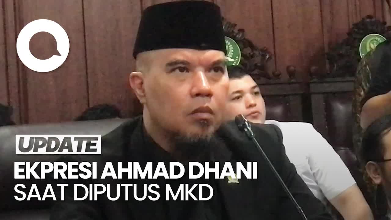 Video Ekspresi Ahmad Dhani Seusai Diputus Bersalah Langgar Etik
