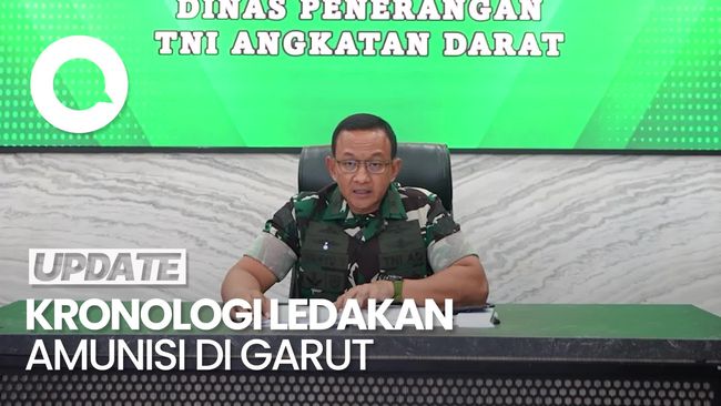 Video Kronologi Ledakan Amunisi di Garut yang Tewaskan 13 Orang