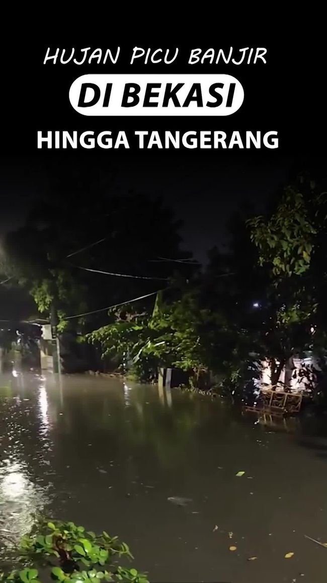 Video: Banjir Rendam Sejumlah Wilayah di Bekasi-Jakarta-Tangerang